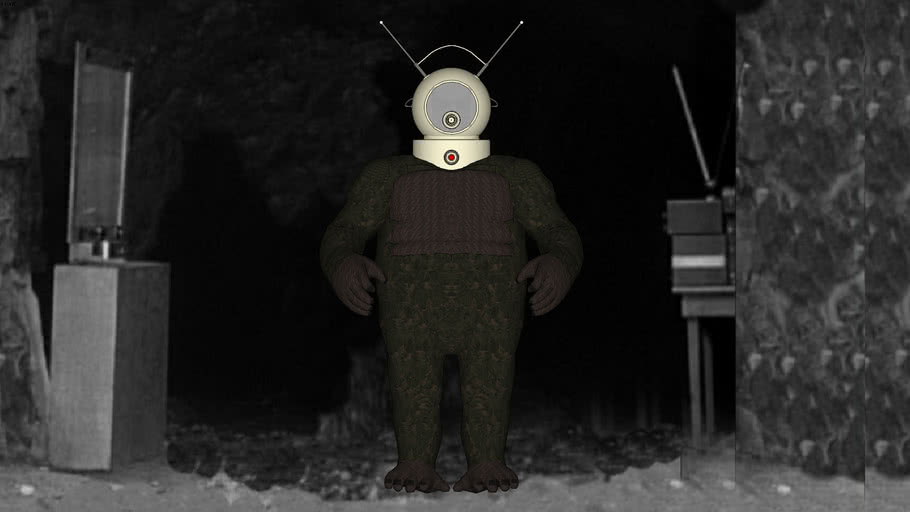 Robot Monster - Ro-Man | 3D Warehouse