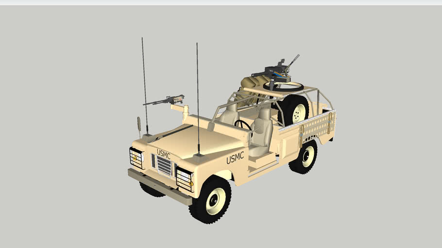 USMC MARINE DESERT PATROL VEHICLE | 3D Warehouse