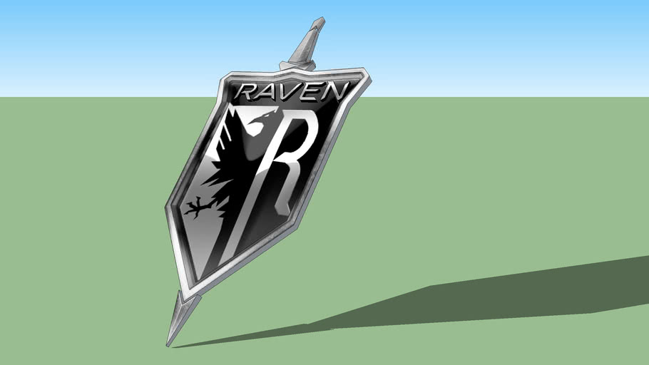 Raven Logo. | 3D Warehouse
