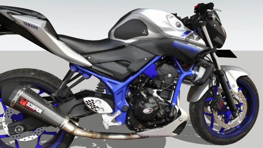 Yamaha MT25 | 3D Warehouse