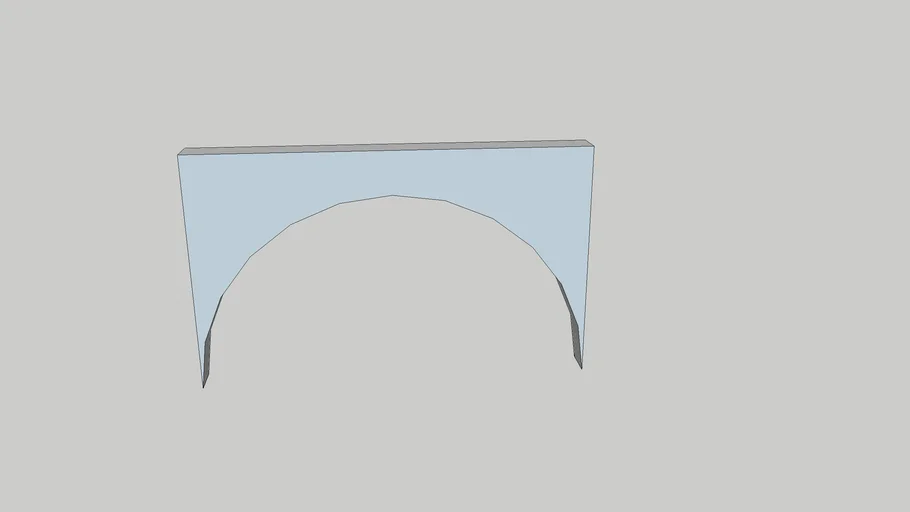 4kStudio 6 foot wide arch | 3D Warehouse