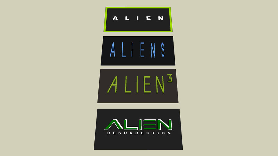 Alien Movie Logo