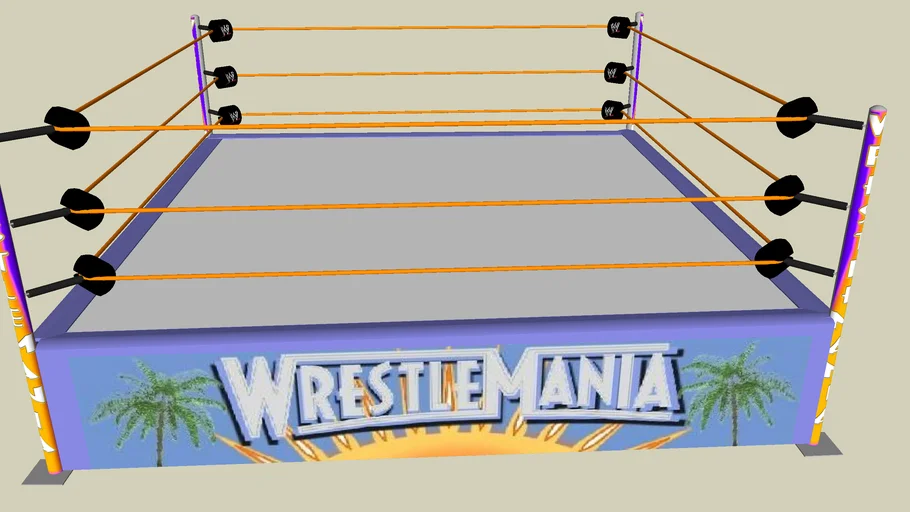 Wwe Wrestlemania 30 Ring Apron