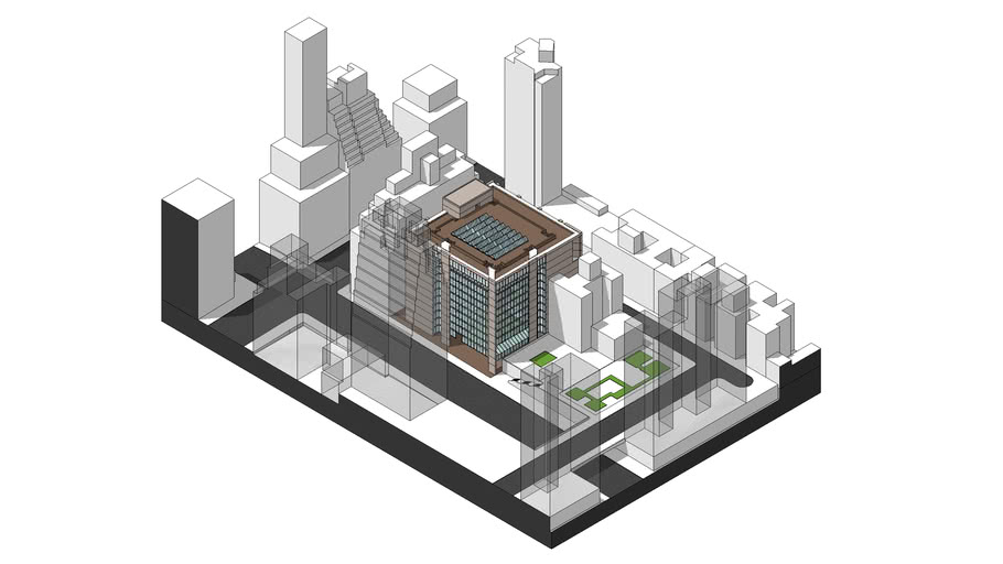 Ford Fundation Building | 3D Warehouse