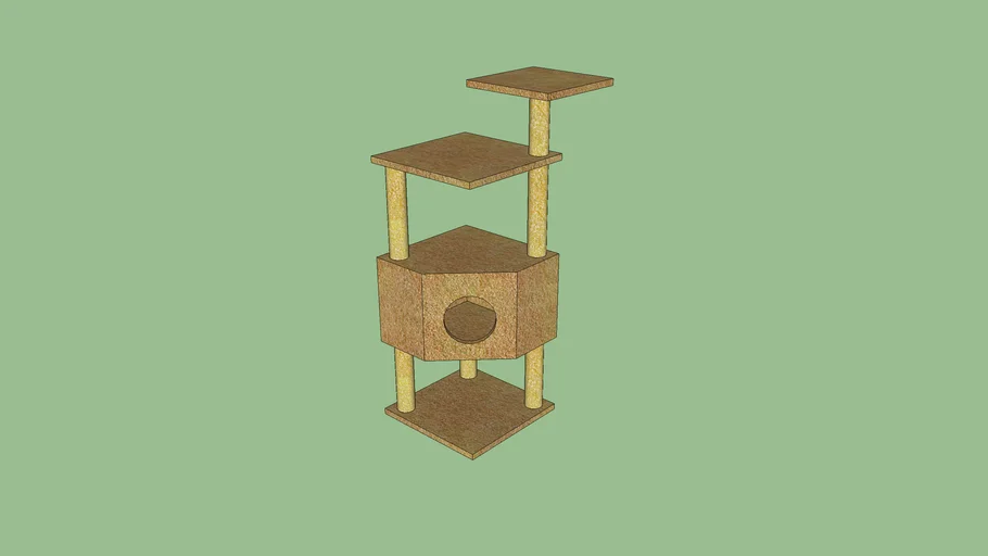 cat-climbtower | 3D Warehouse