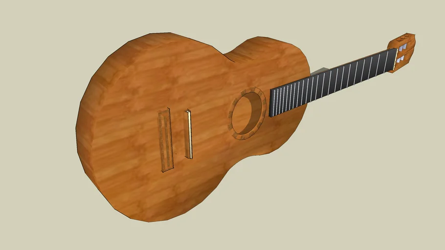 Simple Guitar | 3D Warehouse