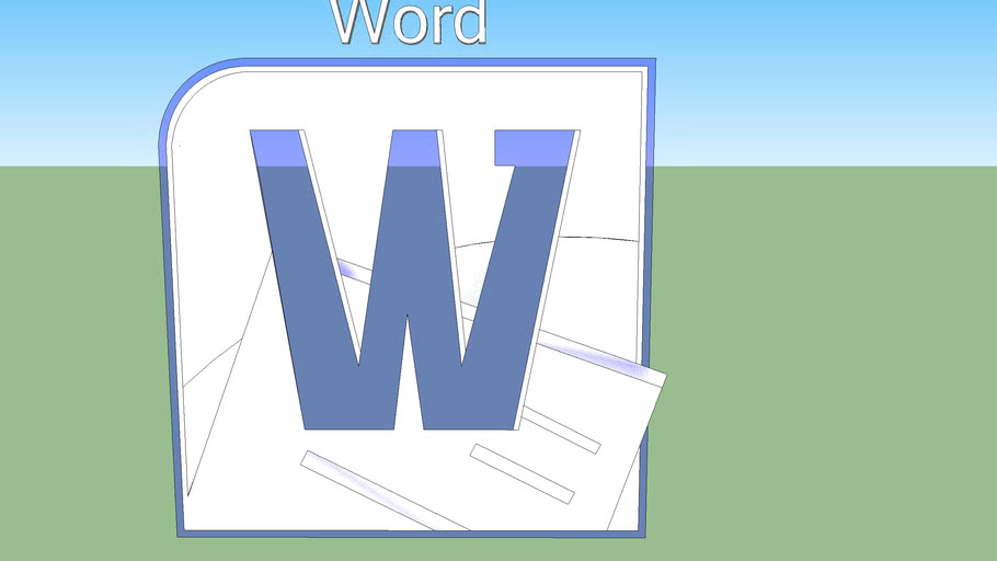 Microsoft Word | 3D Warehouse