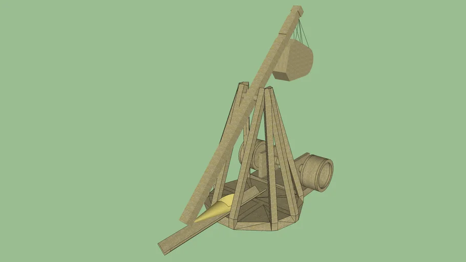Medieval Trebuchet | 3D Warehouse