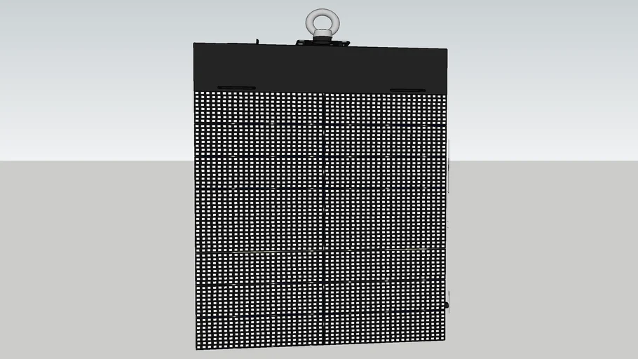 LED Screen 500mx500m | 3D Warehouse