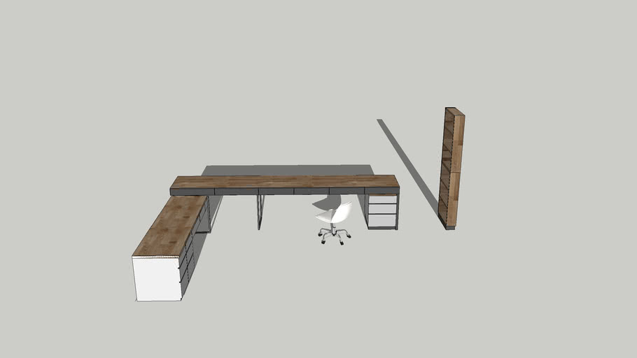 corner table | 3D Warehouse