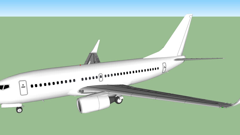 Template - Boeing 737-700 | 3D Warehouse