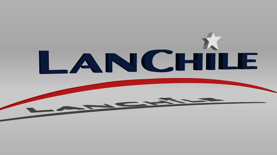 LAN Chile logo (1998) | 3D Warehouse