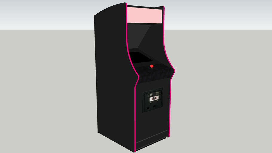 Generic arcade cabinet- Midway classic | 3D Warehouse