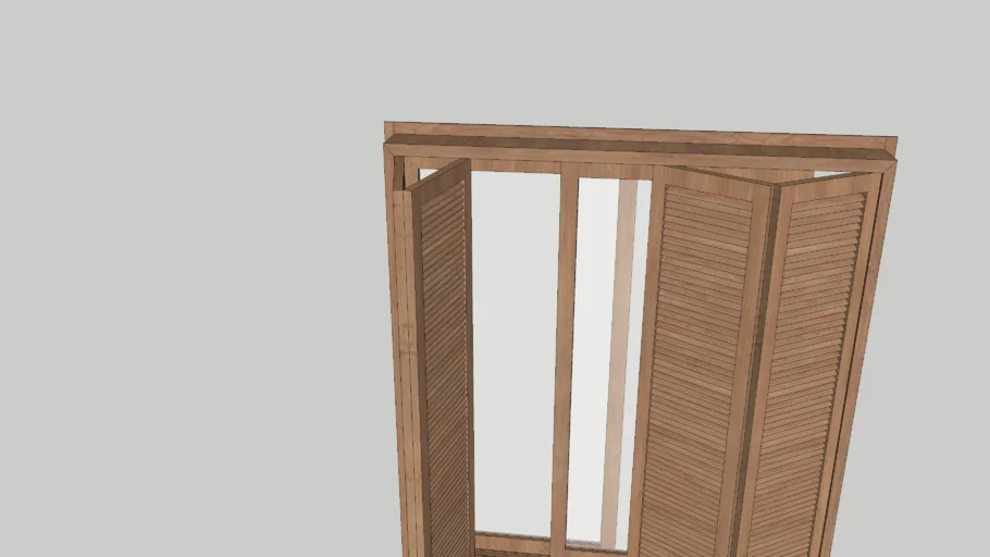 Puerta acordeon | 3D Warehouse