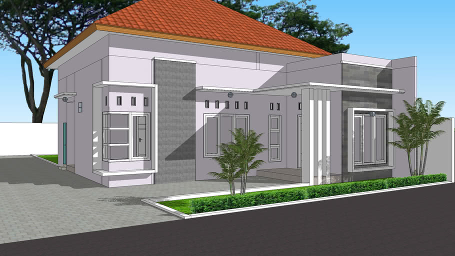 rumah type 100 | 3D Warehouse