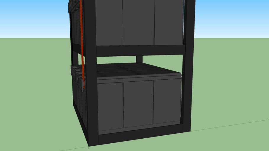 Sol-Ark Battery Rack | 3D Warehouse