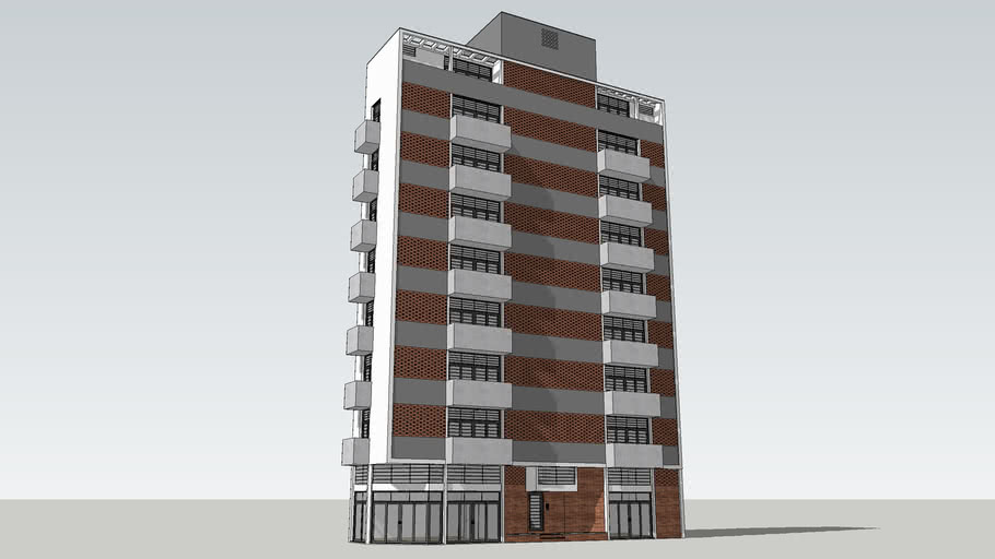 Modern Apartment Building | 3D Warehouse