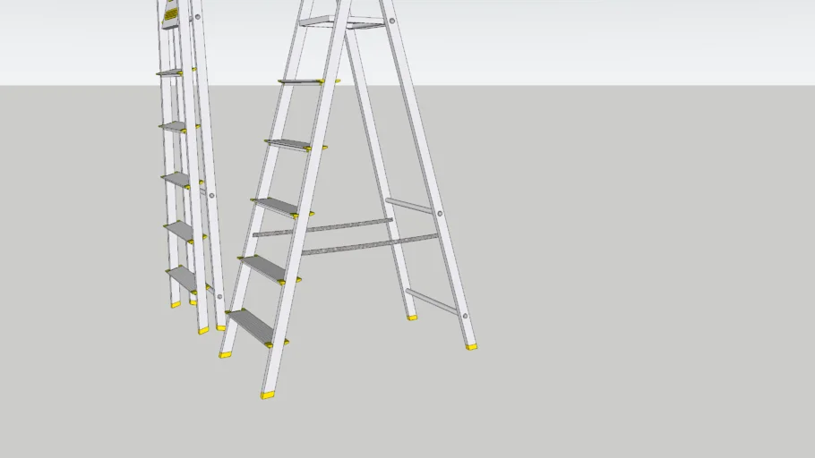 6-step household ladder | 3D Warehouse
