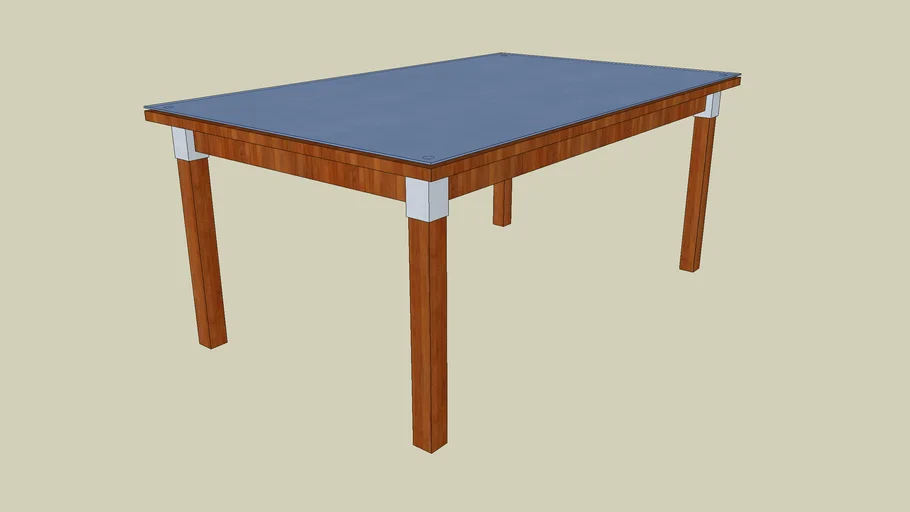Glass float table | 3D Warehouse