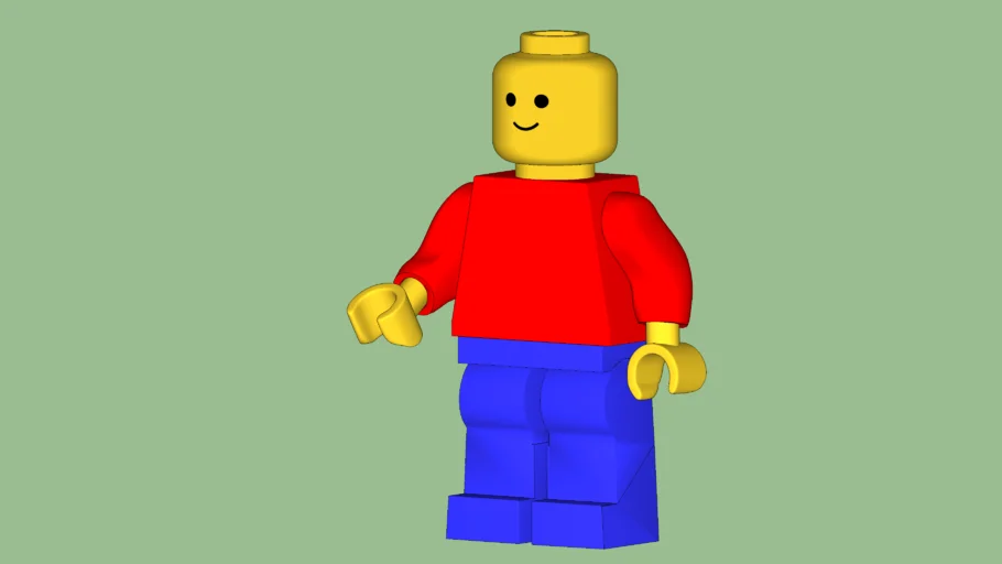 LEGO Man | 3D Warehouse