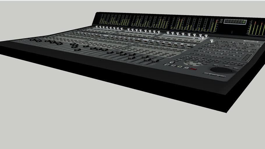 Digidesign C24 (with faders) | 3D Warehouse