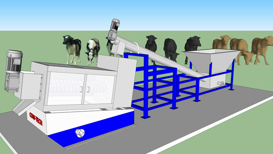 Screw press | 3D Warehouse