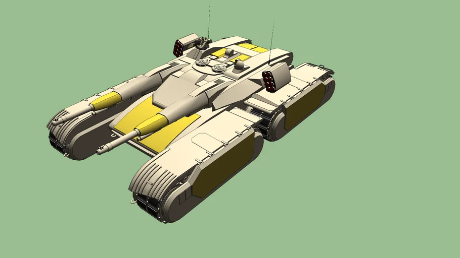 Command & Conquer : Mamouth Tank | 3D Warehouse