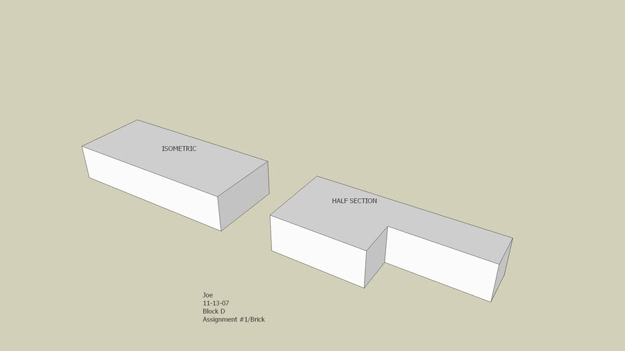 Brick | 3D Warehouse