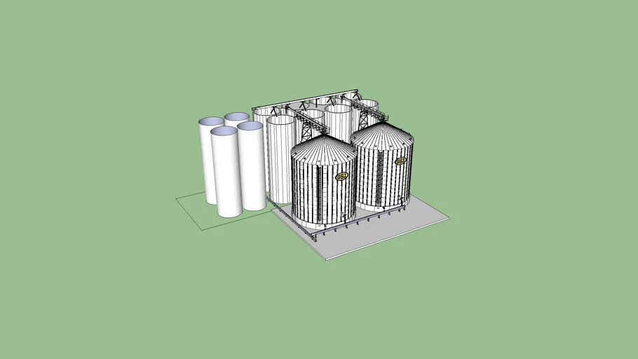 Silos Molino el Puente | 3D Warehouse