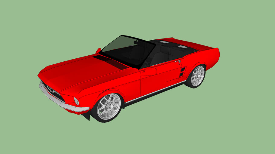 Modern 67 Shelby Mustang | 3D Warehouse
