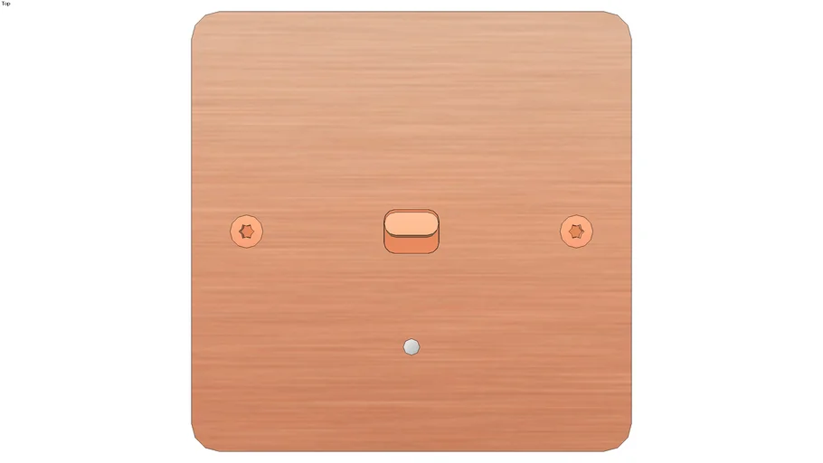 S800263CS, Sequence5 TWO WAY SWITCH W/LED, Cuprum | 3D Warehouse