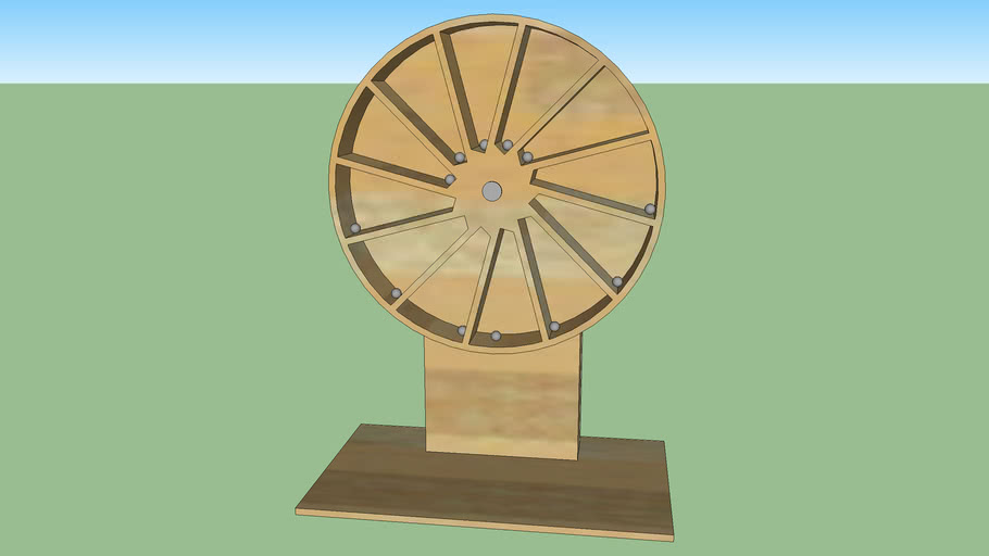 Overbalanced Wheel (Version 2) | 3D Warehouse