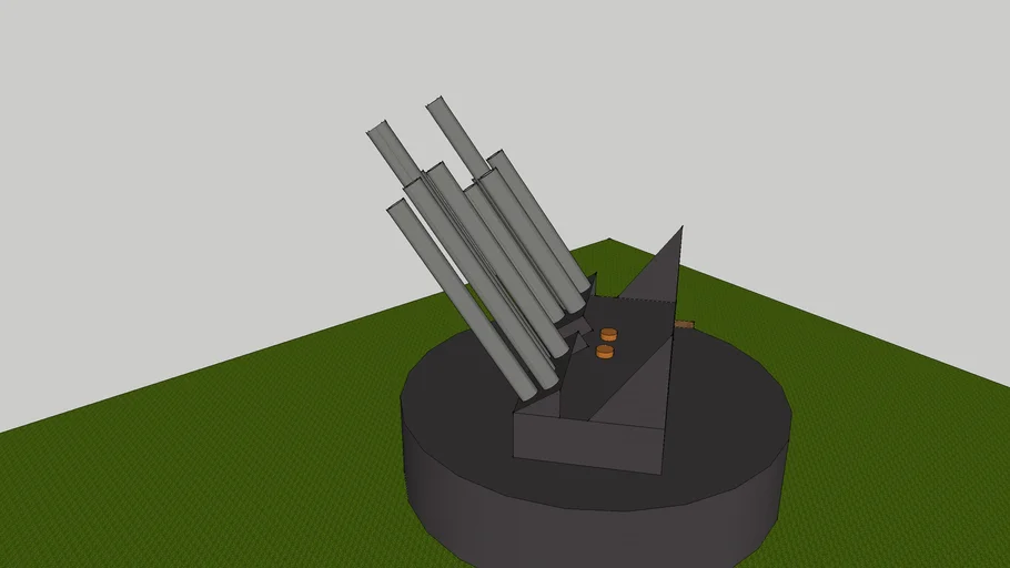 AA gun (ww2) | 3D Warehouse