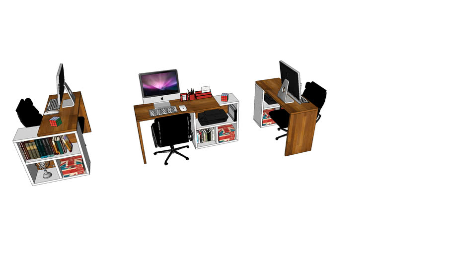 Office table 2 | 3D Warehouse