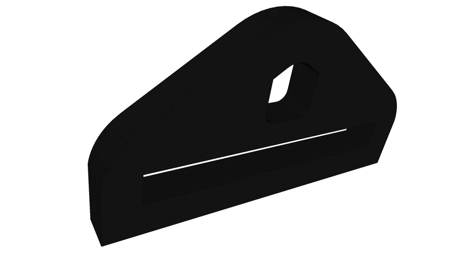 PLASTIC D RING | 3D Warehouse