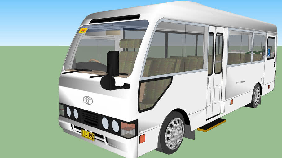 Toyota Coaster LWB | 3D Warehouse