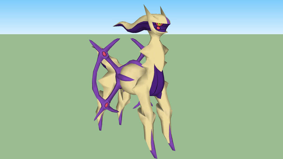 Shiny Arceus Ghost Type | 3D Warehouse