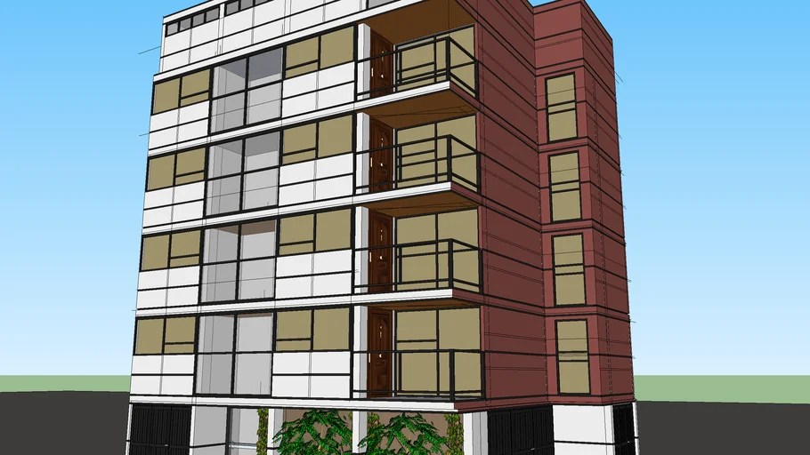 edificio departamentos | 3D Warehouse