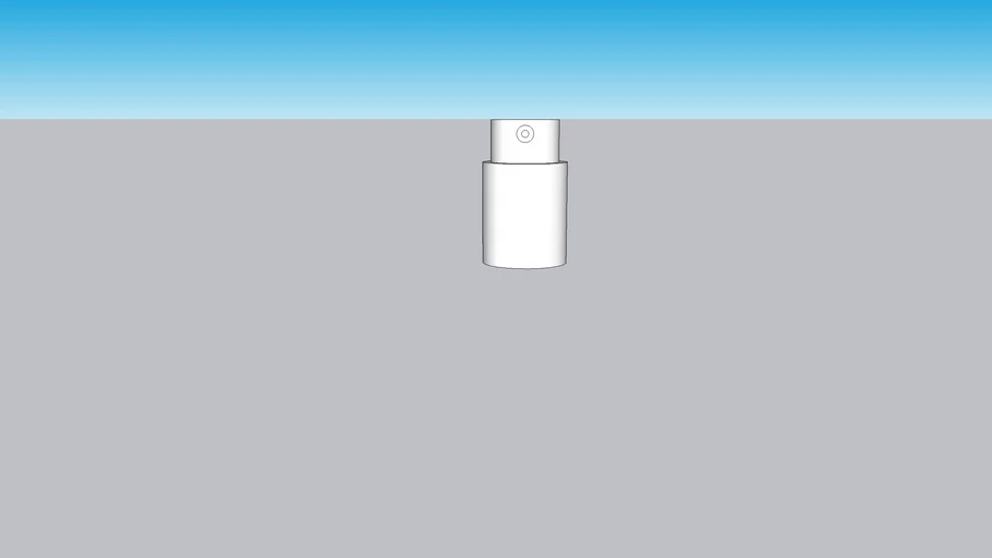 Spray cap for sanitizer | 3D Warehouse