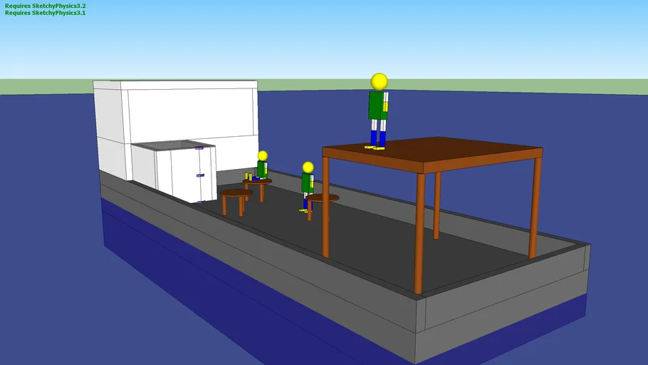 Boat FAIL (sketchyphysics) | 3D Warehouse