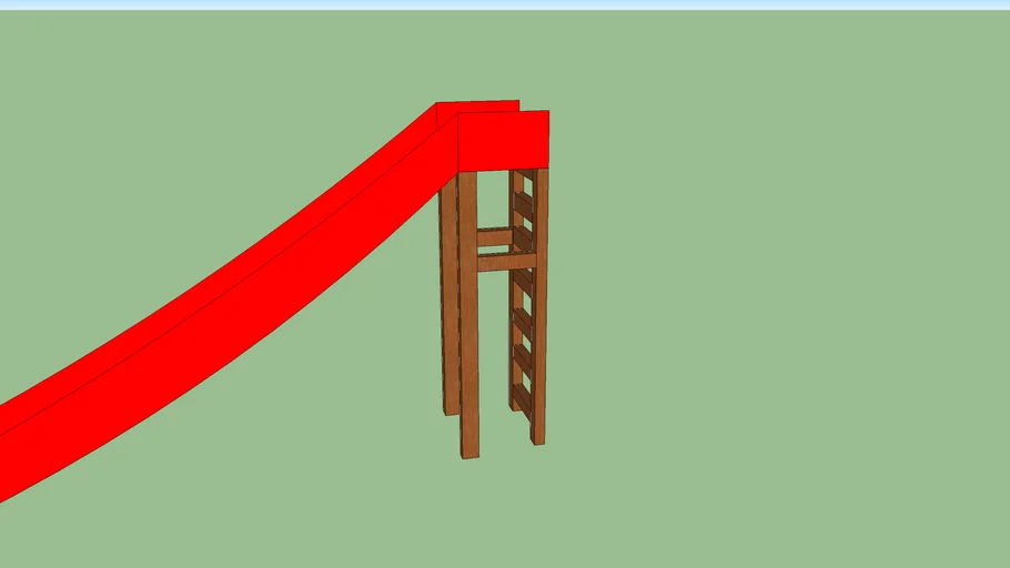 red slide | 3D Warehouse