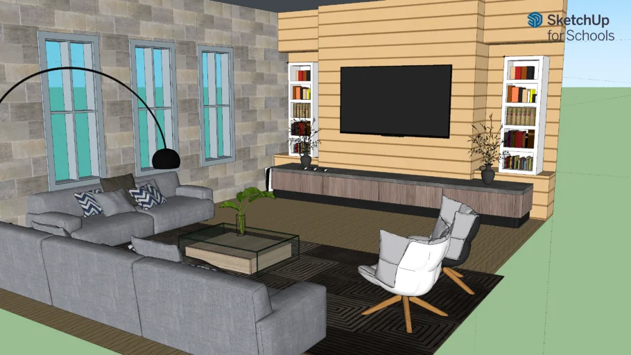 Living room design | 3D Warehouse
