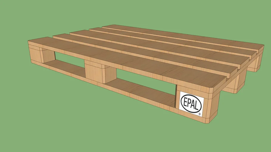 Euro Palette (EPAL) | 3D Warehouse