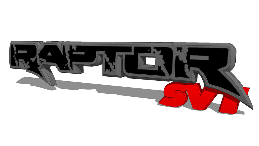 Ford RAPTOR SVT LOGO | 3D Warehouse