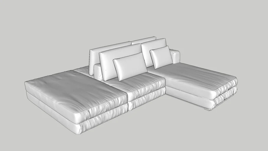 Sofa 01 | 3D Warehouse