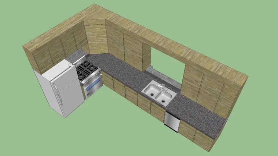 Corner Kitchen | 3D Warehouse