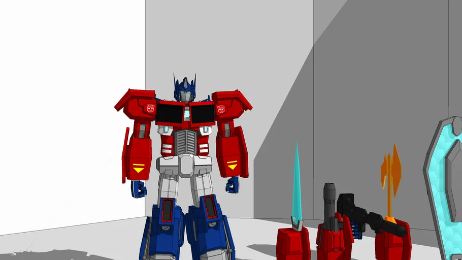 IDW Optimus Prime | 3D Warehouse