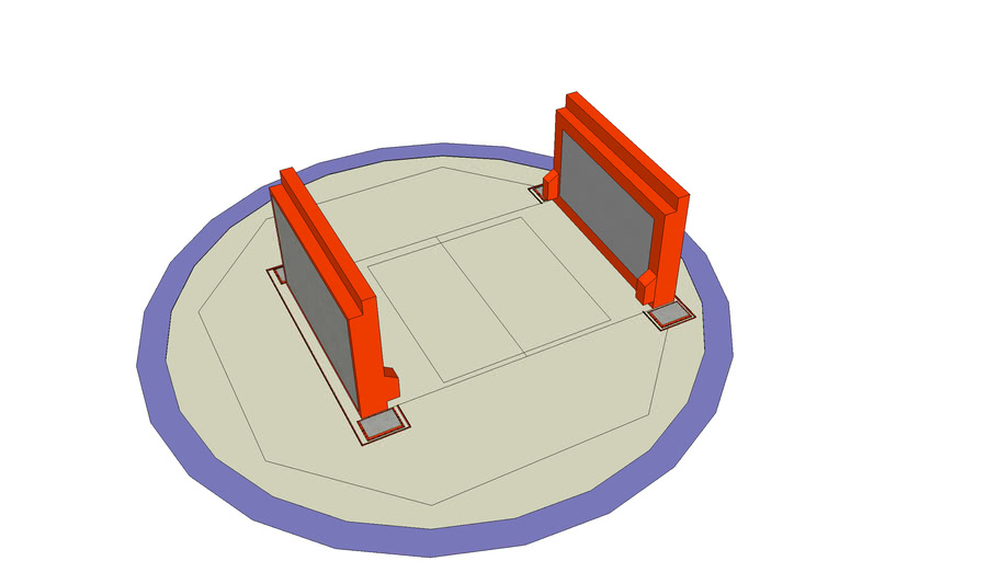MissileSilo,silo cap with launch doors | 3D Warehouse