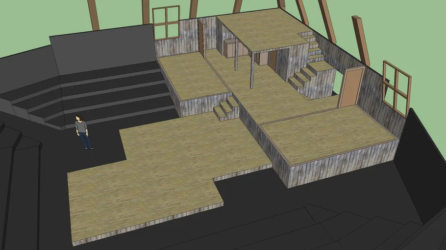 Diary of Anne Frank Set Design | 3D Warehouse