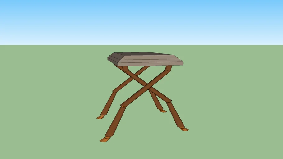 Ancient Greek Diphros | 3D Warehouse